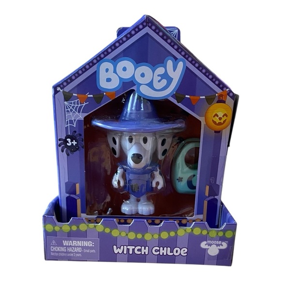 Moose | Toys | Bluey And Friends Witch Chloe Halloween Costume Action ...